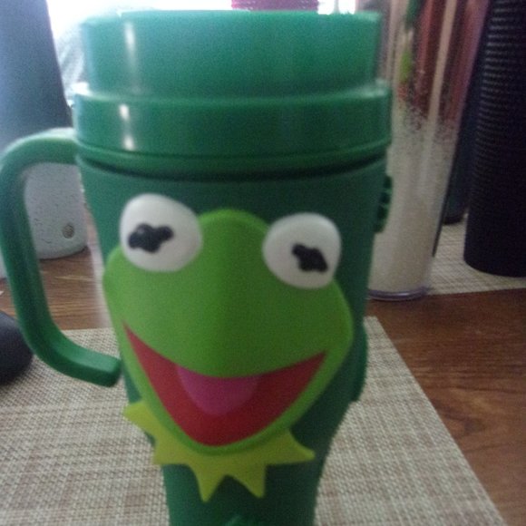 Applause | Dining | Applause Kermit The Frog Tumbler With Handle | Poshmark